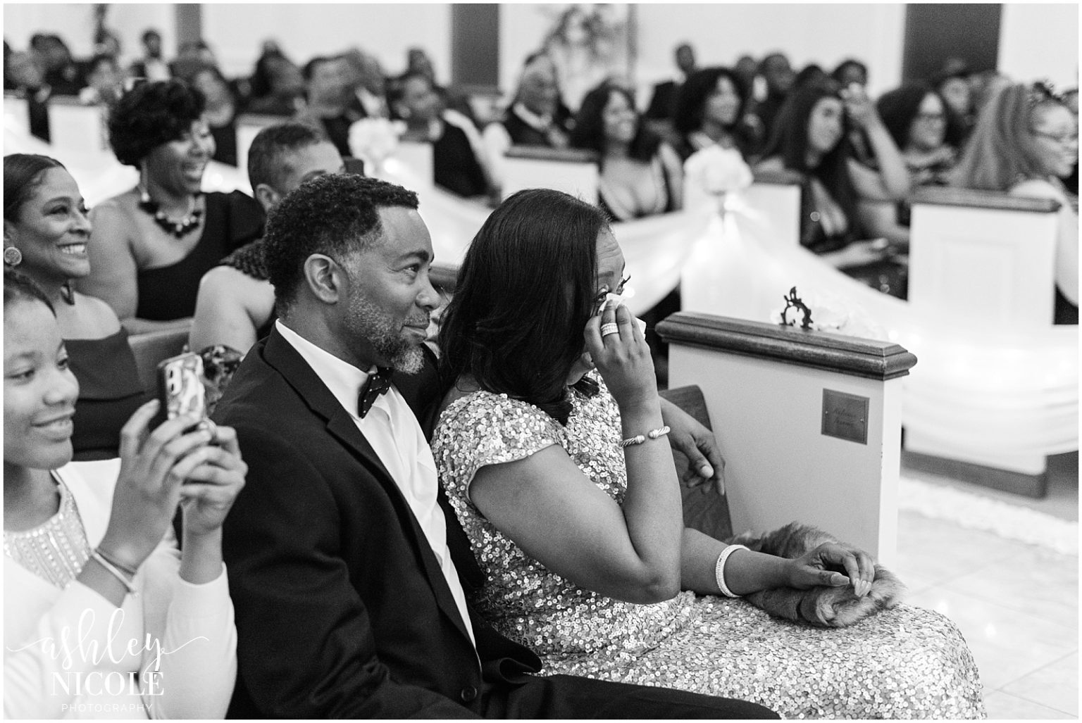 Elaine and Marcus's Elegant Pristine Chapel Wedding